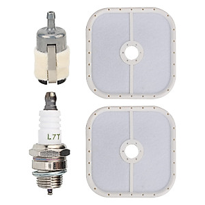 partszen A226000350 Air Filter A226000351 for Echo PE-280 PB-251 PB-255 PB-265 SRM-280 with Spark Plug Fuel Filter