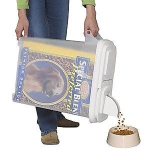 Buddeez 32-Quart Dispenser for Pet Food and Bird Seed, X-Large