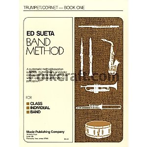 M-109CD - Ed Sueta Band Method Trumpet Book 1 - Book and Online Audio