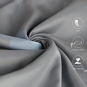 Yoofoss Fitted Crib Sheet Set 2 Pack Baby Sheets for Standard Crib Toddler Mattress Cover Soft Microfiber Breathable Mattress Cover for Boys and Girls 28x52x9in