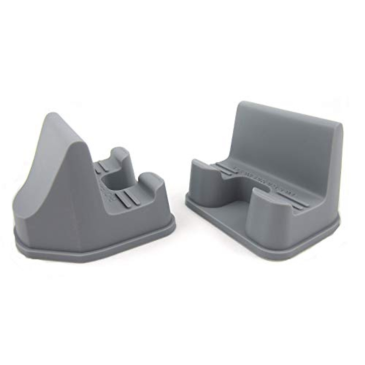 PhoneProp - Universal Fit Soft Flexible Smartphone Stand - Durable FDA High Grade Silicone - Color Gray