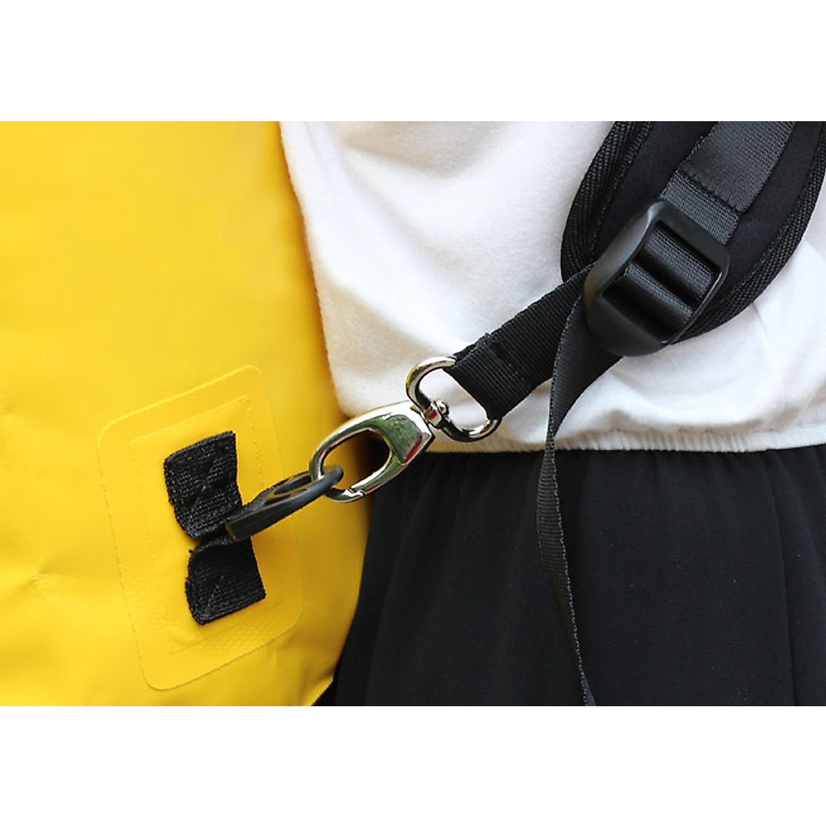 123Arts 1 Pair Waterproof PVC Adjustable Shoulder Strap Replacement for Backpack