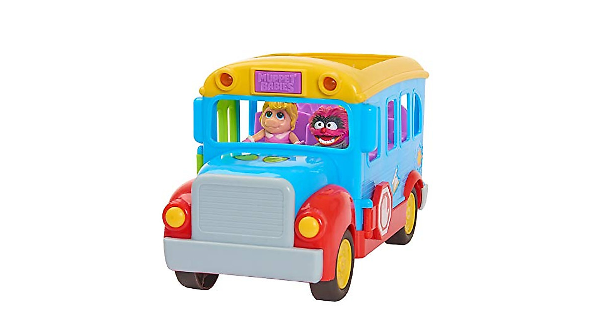 Muppet Babies Friendship School Bus Toy for Kids 3+ | Just Play