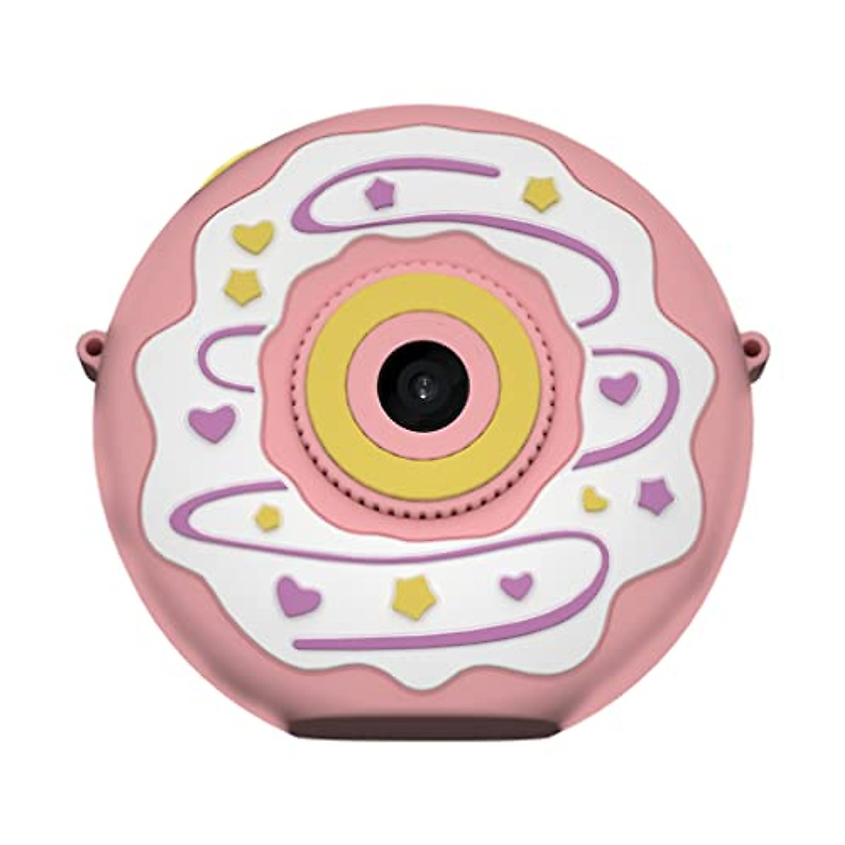 QSYY Children's Digital Camera, Front and Rear Dual Cameras, 40 Million Pixels, MP3 Playback Function, 2.4-Inch Display, with 32G Memory Card, Gifts for Boys and Girls