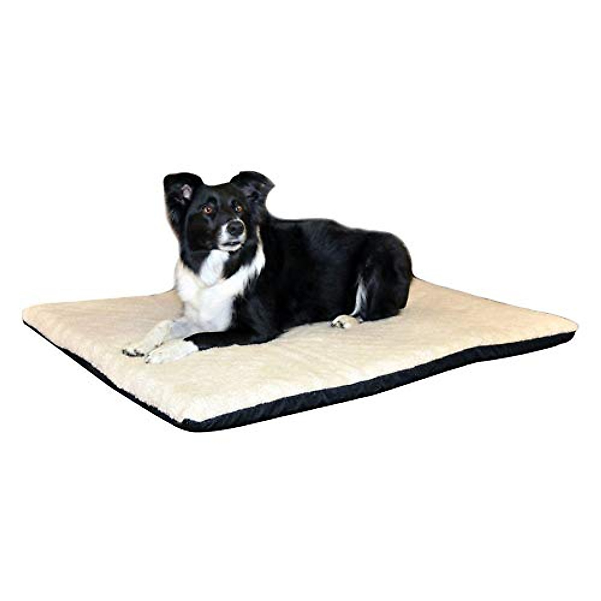 K&H Pet Products Ortho Thermo Heated Pet Bed - Green Large (24" L x 37" W x 3" H)