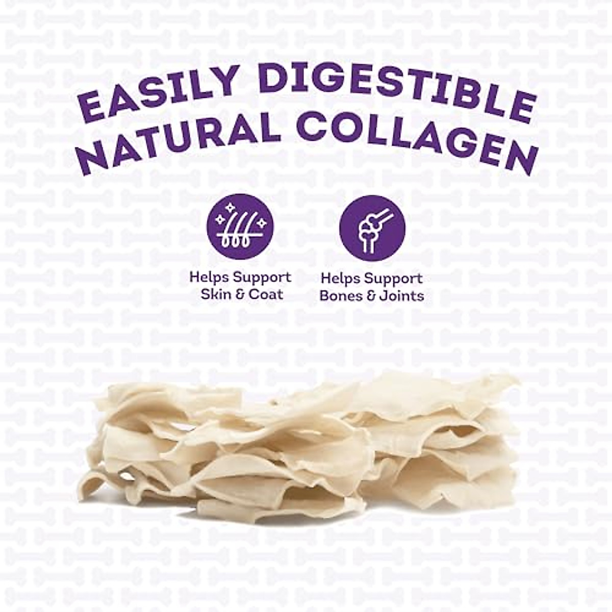 Treatly USA Collagen Chips Assorted Dog Chew Treats - Natural Flavor, 14oz/1 Pack