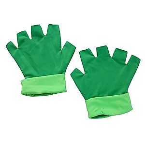 SUXIA Anime Trainer Costume Halloween Cosplay Jacket Gloves Hat Set (120(4-6Years), blue)