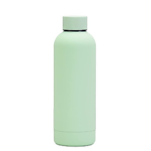 Stainless Steel Thermo 500ml, Double Walled Insulated Bottle, Keep Cold for 24 Hours and Hot for 12 Hours, Classic Sports Water Bottle BPA Free School Water Bottle for Children Men Women Type 26