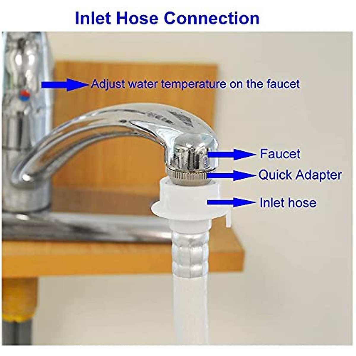 Panda Portable Washing Machine, 1.34 Cu.ft, 10 Wash Programs, 2 built in rollers/casters, Compact Top Load Clothes Washer