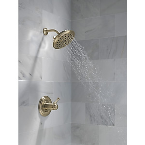 Delta -faucet 52487-CZ-PR Universal Showering Components Showerhead, Lumicoat Champagne Bronze