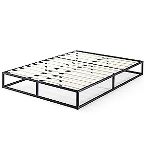 ZINUS Joseph Metal Platforma Bed Frame, Mattress Foundation, Wood Slat Support, No Box Spring Needed, Sturdy Steel Structure, King