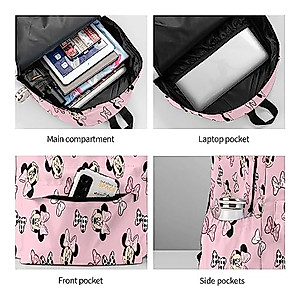 SSNDFVY Large Capacity Cute Anime Cartoon Adult Travel Backpack For Men Women Notebook Laptop Bags Hiking Camping Work -S20