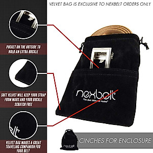 Nexbelt PCE6366 Aston Eagle White Belt Classic