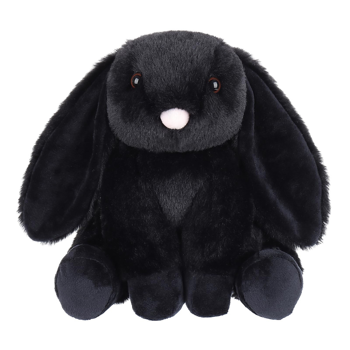 Apricot Lamb Toys Plush Navy Blue Bunny Rabbit Stuffed Animal with Fluffy Soft Ears (Navy Blue Bunny, 8 Inches)