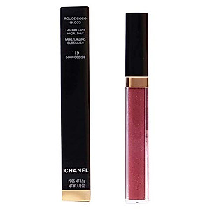 CHANEL Rouge Coco Gloss Moisturizing Glossimer, Bourgeoisie, 0.19 Oz