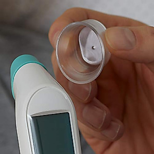 Braun TempleSwipe Thermometer - Digital Thermometer with Color Coded Temperature Guidance - Thermometer for Adults, Babies, Toddlers and Kids