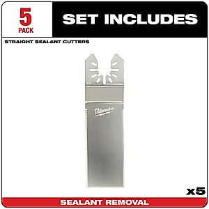 Milwaukee Electric Tools Blade Cutting Wide SEALANT 5PK 49-25-2231