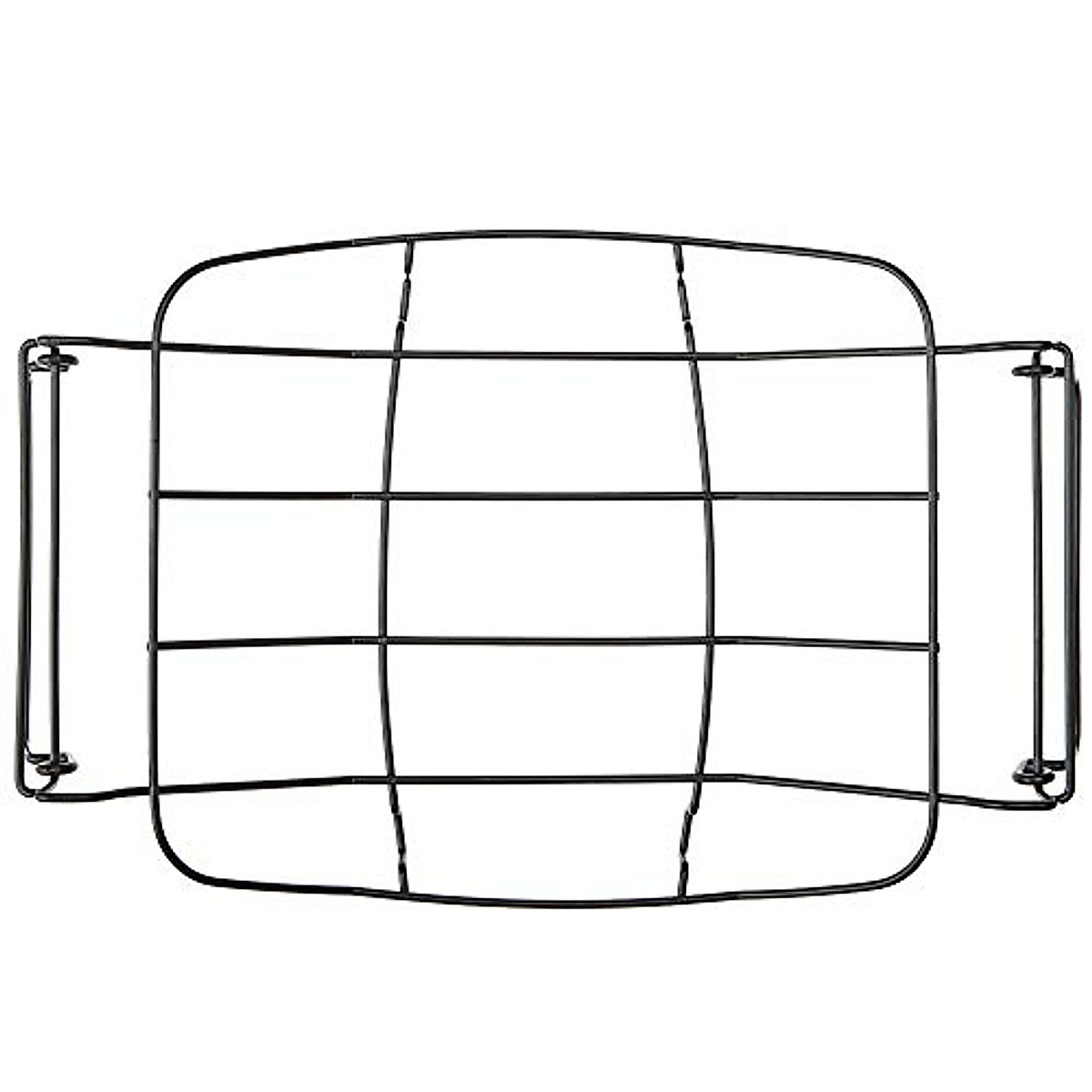 Goodcook Quick Roaster Pan and locking rack, with juice gathering pools for easier, safer, faster basting, 17x12x3 inches, Grey