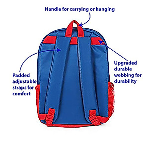 RALME Paw Patrol Backpack 5 Pc. Set for Boys & Girls, 16 in. Skye & Friends Backpack w/Paw Patrol Lunch Bag & Pencil Case