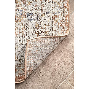 nuLOOM Vintage Kate Medallion Area Rug, 9 ft x 12 ft, Beige