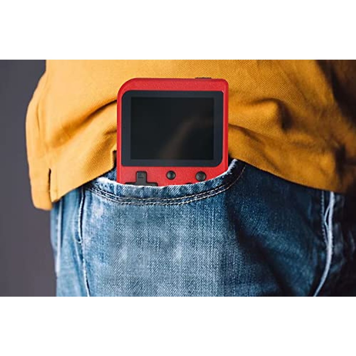 Anyando Handheld Game Console, Portable Retro Video Game Console with 500 Classical FC Games, 3.0-Inches Color Screen, 1020mAh Rechargeable Battery Support for Connecting TV and Two Players