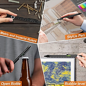 HONREAL Gifts for Men/Dad, Father Day Gifts for Him/Father , 9 in 1 Multitool 2Pcs Pen Set, Gifts for Men Who Have Everything,Cool Gadgets for Men,Birthday gift for Men/Husband/Boyfriend/Grandpa