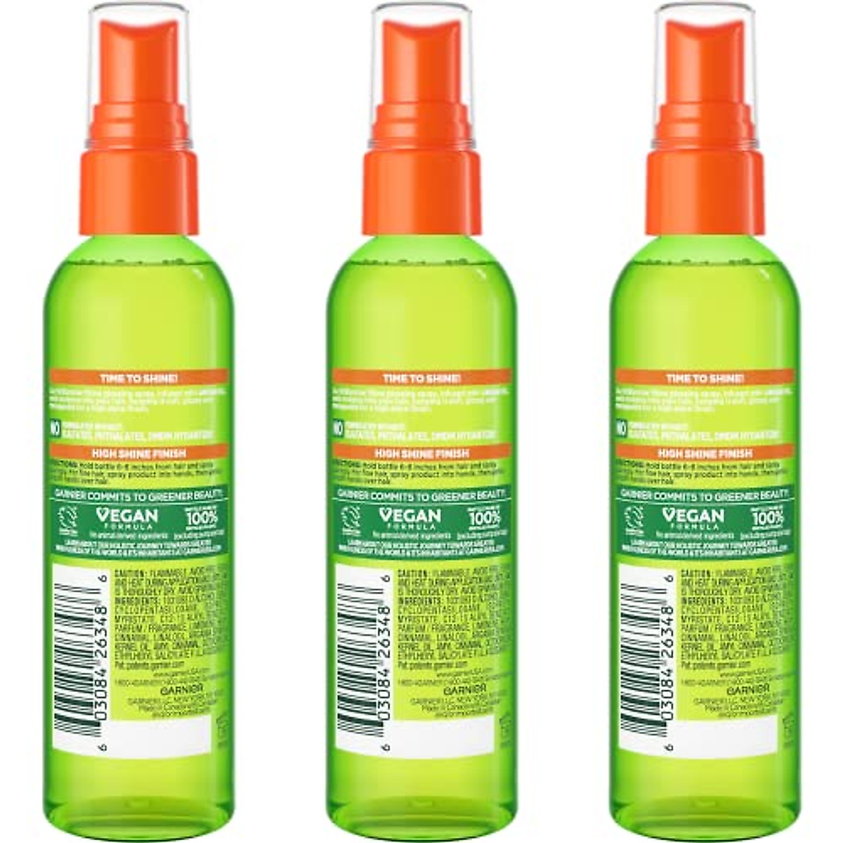 Garnier Hair Care Fructis Style Brilliantine Shine Glossing Spray, 3 Count