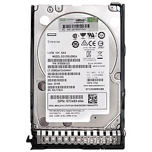 Enterprise Hard Drive Replacement for 872479-B21 Compatible with HPE 1.2TB 10K 12G SAS DS G9 G10 872737-001 876938-002（with Tray）