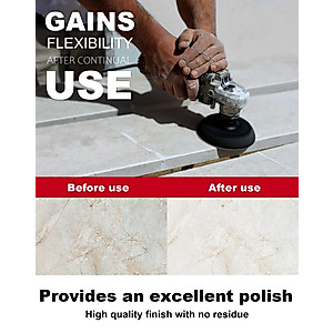 Casaverde 3 Step Diamond Polishing Pads 4 Inch Dry or Wet for Granite Marble