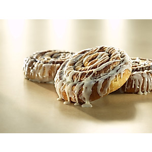 USA Pan Mini Round Cake and Cinnamon Roll Pan, 6 Well, Nonstick & Quick Release Coating, Made in the USA from Aluminized Steel, 15-3/4 by 11