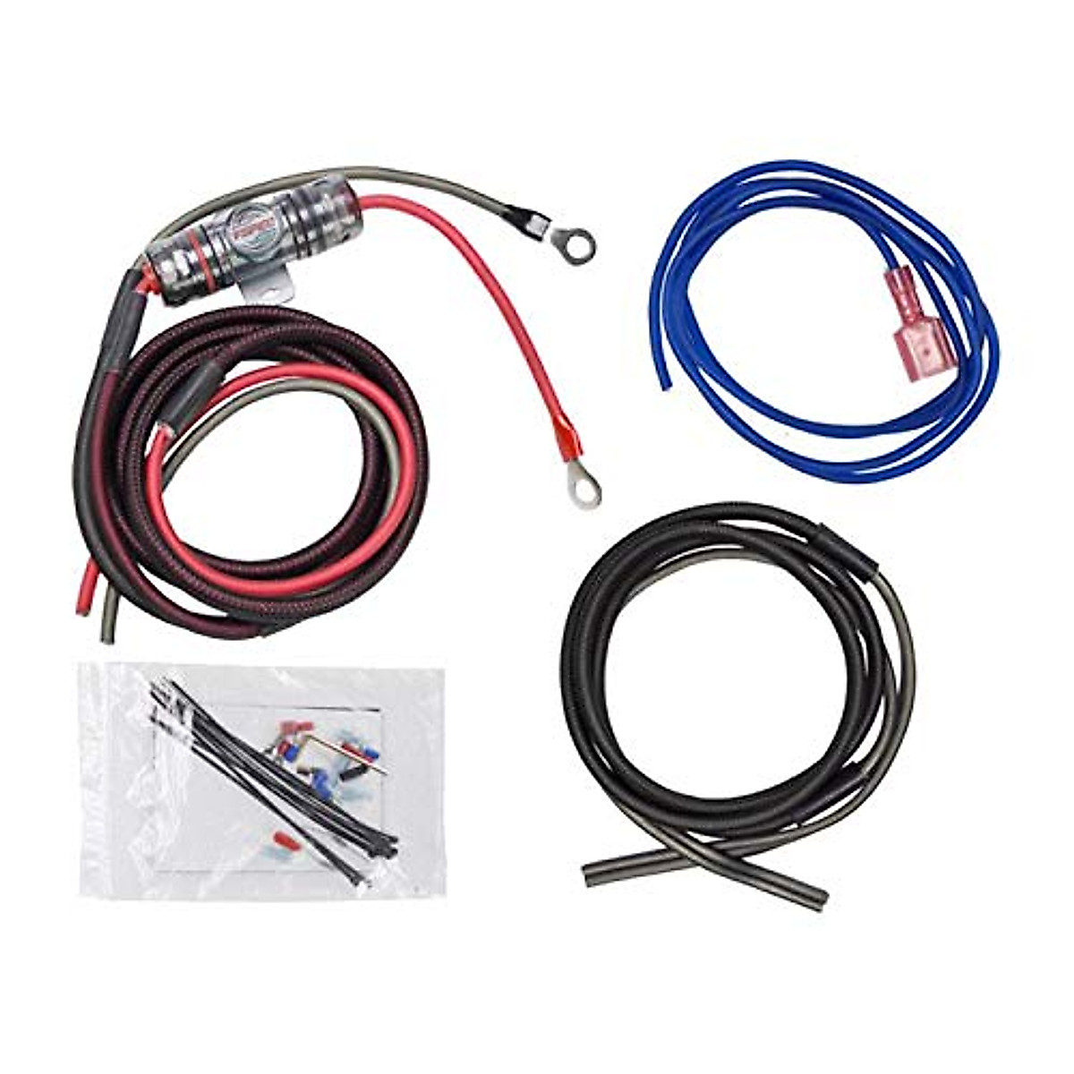 Pyle 16-25' Bay Boat Bluetooth Marine Stereo Receiver, 4 x 150W 6.5'' Marine Speakers (White), 4 Channel Waterproof Amplifier, Amp Install Kit, 18 Gauge 50 FT Speaker Wire, Antenna