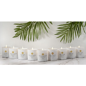 Natural Scented Hand-Poured Soy Candle | Aromatherapy Scents for Home | Elegant Gift for Men & Women | Non-Toxic Highly Fragranced | 8oz Jar Candle | Beach Linen