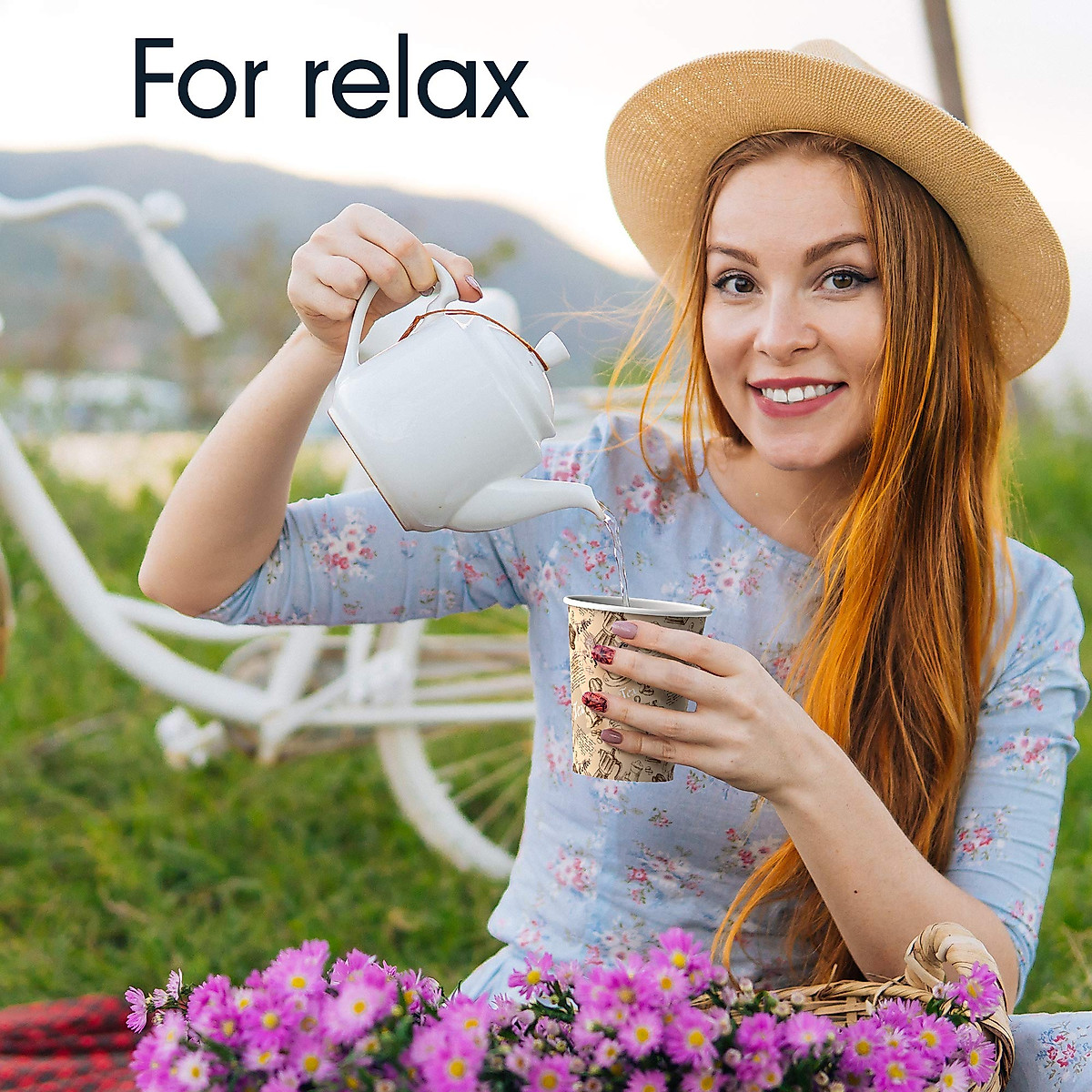 SheriffDrink Disposable Coffee Cups 8 oz Brown Paper Cups Printed Paper Cups Hot Beverage Paper Cup 8oz Colored Paper Cups Tea Cup Eco Friendly Paper Cups Pack of 50