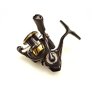 Daiwa Legalis LT 5.3:1 Left/Right Hand Spinning Fishing Reel - LGLT2500D , Black