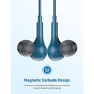 USB C Earbuds for Google Pixel 8 7 Pro 7A 6A 6 iPhone 15,Type C Headphone in Ear Buds Earphones Microphone Wired Headset for Samsung Galaxy Z Flip 5 Fold 4 3 S23 FE Ultra S22 Plus S21 S20 OnePlus 11