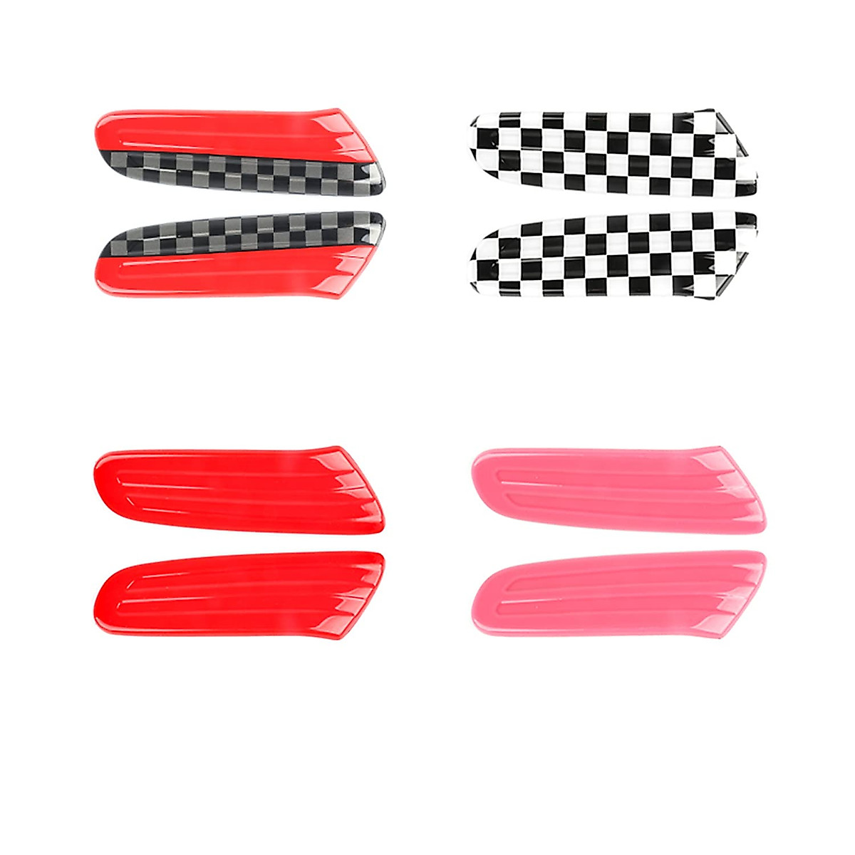 Side Scuttle Lamp Light Fender Panel Frame Trim Cover Compatible with Mini F Series MTK26 (03, F55 Hardtop F56 Hatchback F57 Covertible)