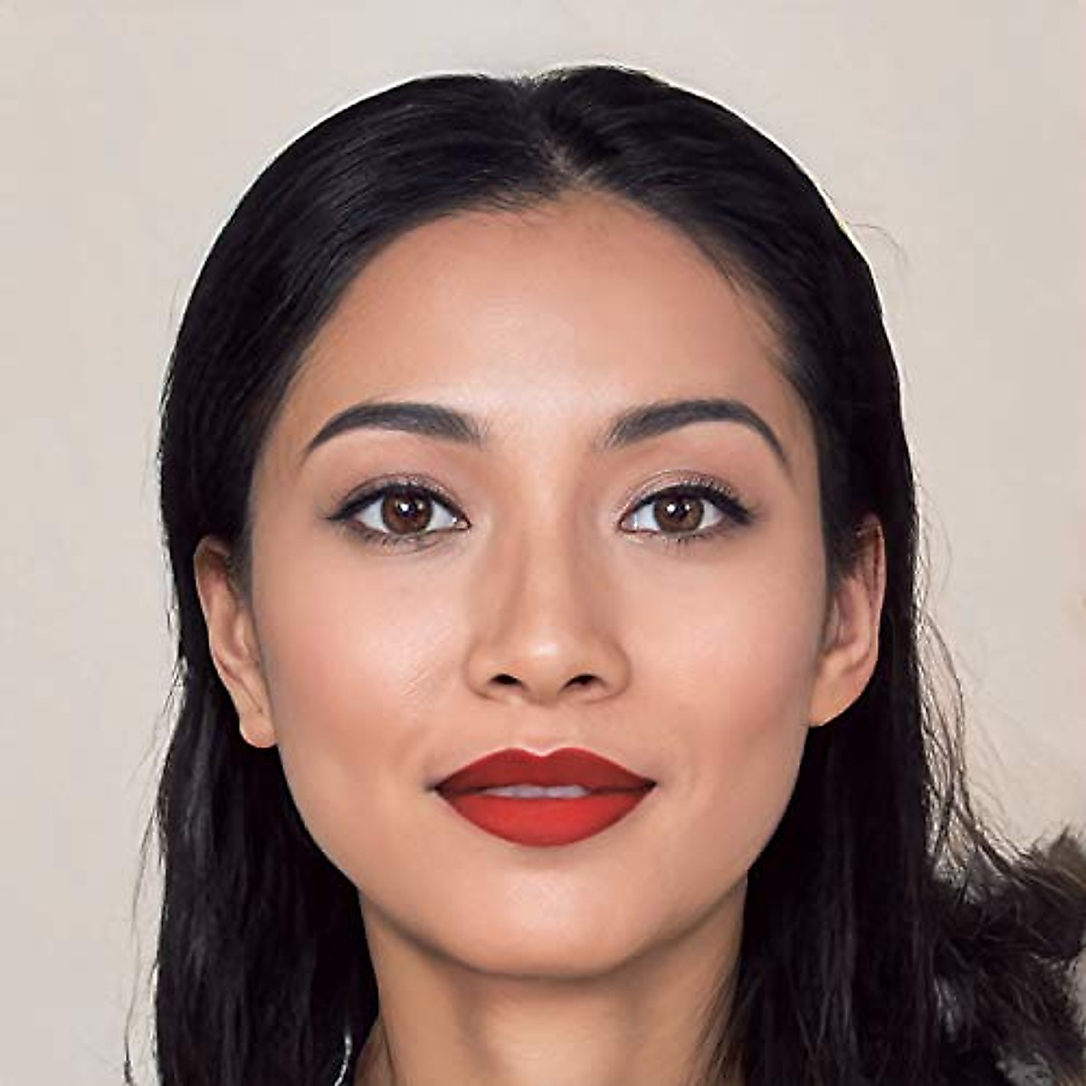 PERFECT Red Lipstick - 12-Hour Kiss Proof Velvet - Ultra Long Lasting - Brush & Diamonds - Clean, Vegan, Independent & Cruelty Free