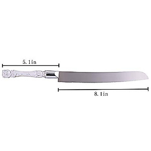 Aveks Wedding Cake Knife and Server Set