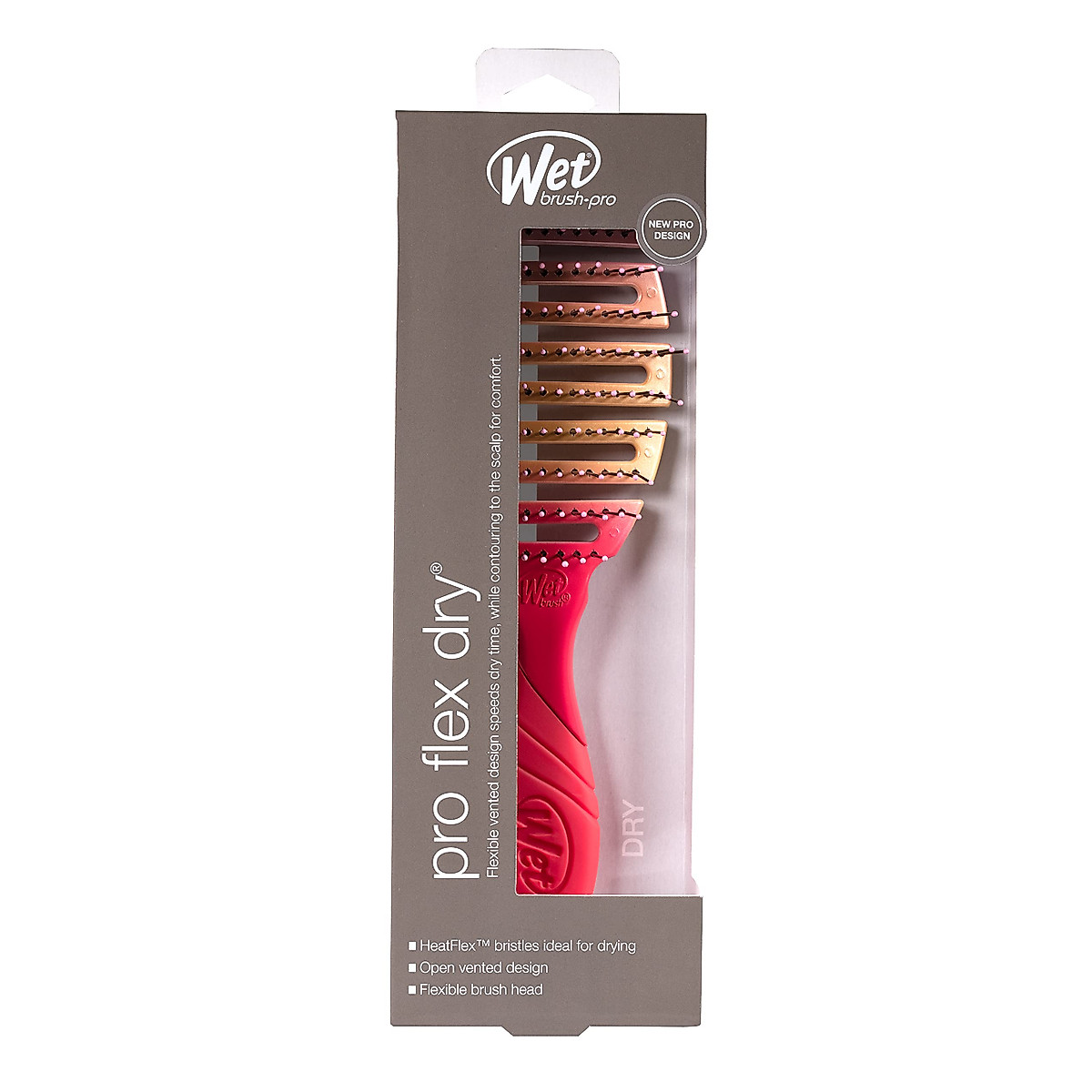 Wet Brush Brush Pro Flex Dry Coral Ombre