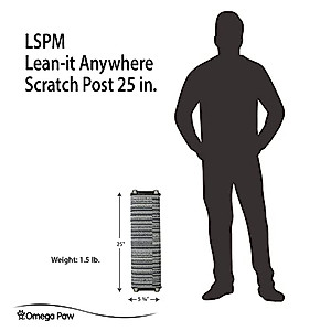 Omega Paw Lean-it Scratching Post 25'