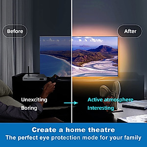 Tenmiro Led Strip Lights 100ft (2 Rolls of 50ft) Smart Light Strips with App Control RGB Led Lights for Bedroom，Music Sync Color Changing Lights for Room Party