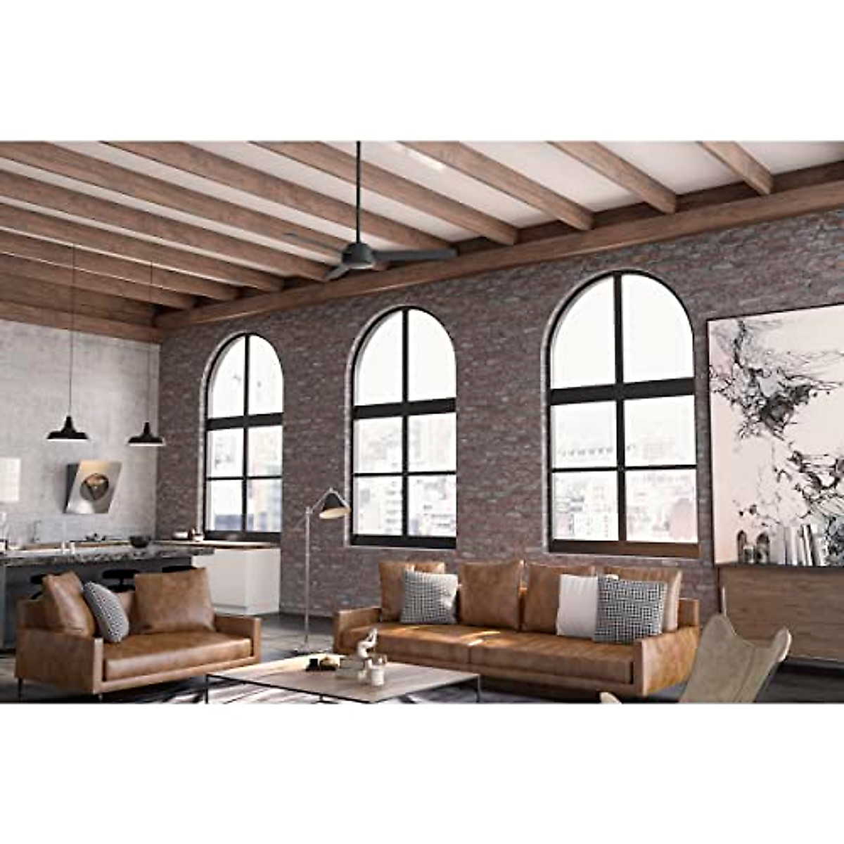 Hunter Fan Company 50810 Presto Ceiling Fan, 52, Matte Black