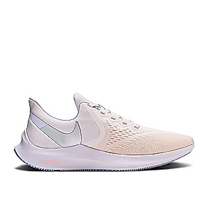 Nike Womens Zoom Winflo 6 Running Trainers CK4475 Sneakers Shoes (UK 5 US 7.5 EU 38.5, Pale Pink Metallic Silver 600)