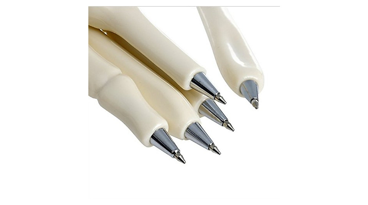 Unique Bone Shape Ballpoint Pens for Medical, Art & Office Use