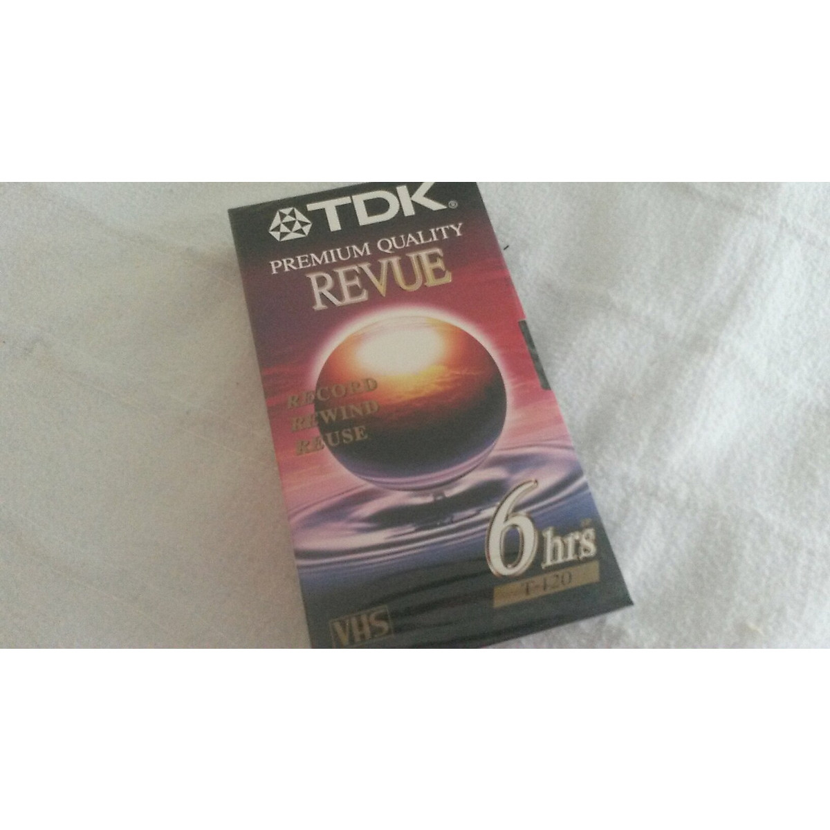 TDK T-120 VHS Cassette - 6 Hour