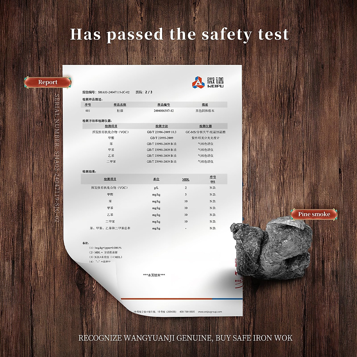 WANGYUANJI Cast Iron Wok,14.1'' Flat Bottom Wok with Glass Lid,Suitable for All Cooktops, Uncoated Craft Wok Healthy Cooking Wok