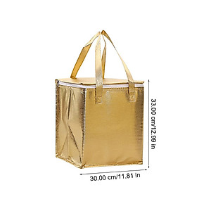 Hemoton 2pcs Cake Zipper Non-woven Fabric