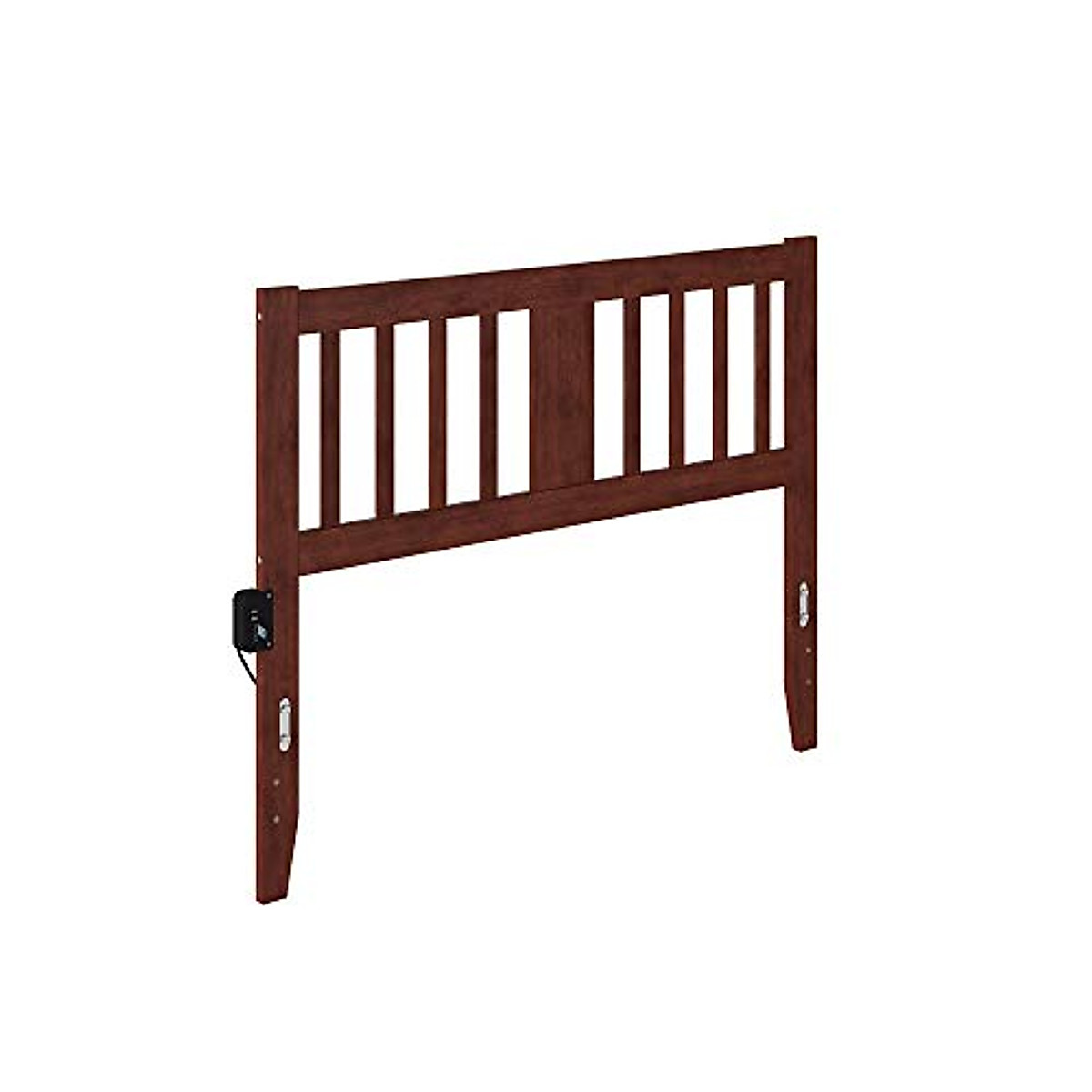 AFI Tahoe Full Headboard with USB Turbo Charger in Walnut