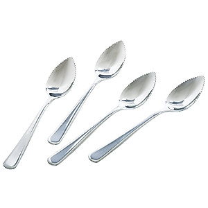 Norpro Stainless Steel Grapefruit Spoons, Set of 4