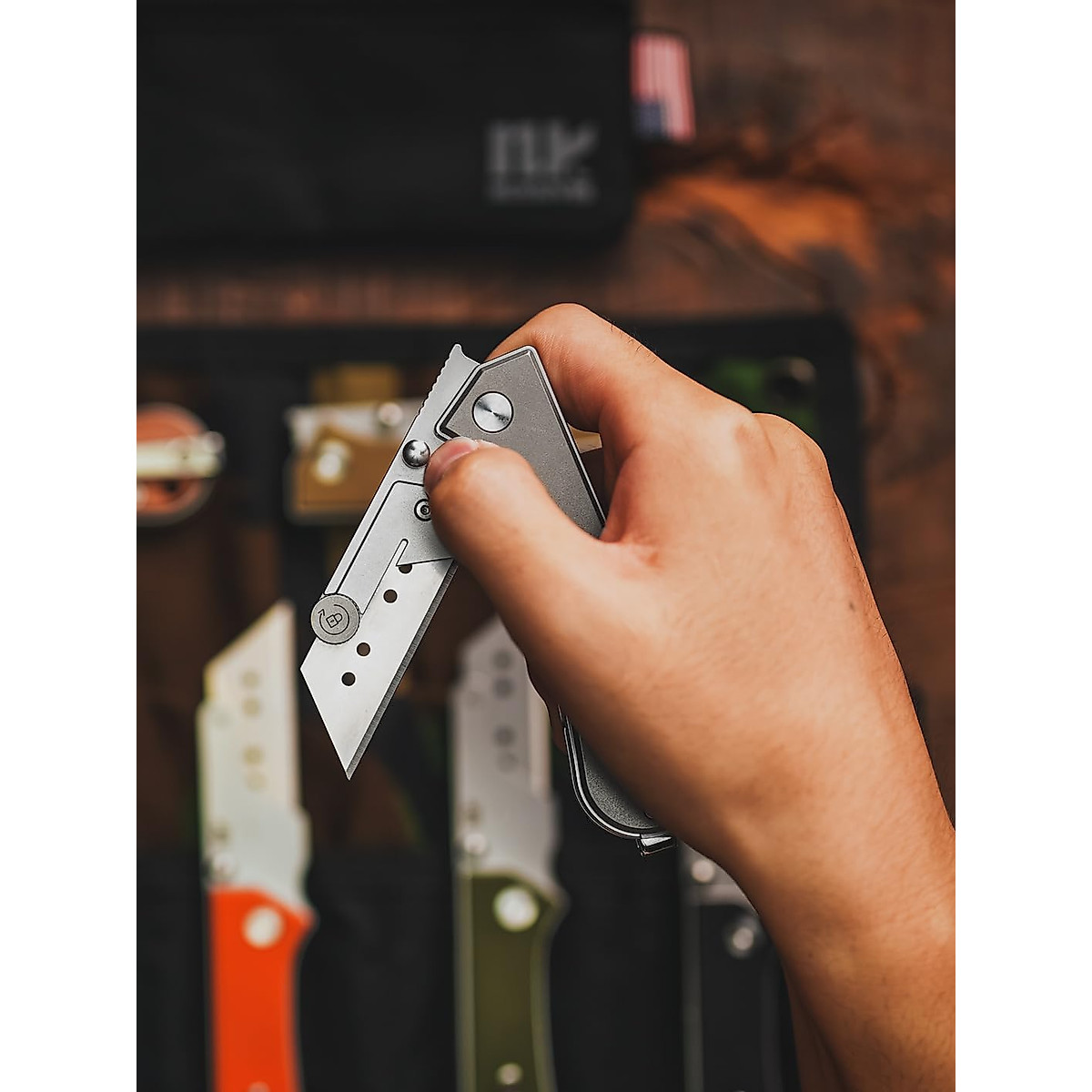 NUKNIVES Knife Blades for U23 Kumpanter Folding Utility Knife, Utility blades